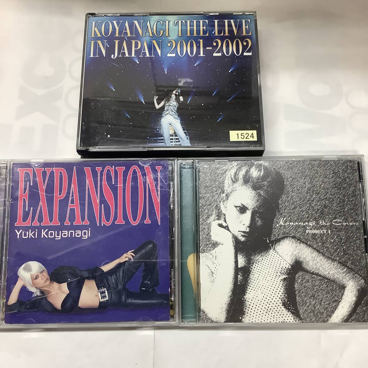 【やや傷や汚れあり】小柳ゆき 3CD KOYANAGI THE LIVE IN JAPAN 2001-2002 限定盤 4枚組 Koyanagi the Covers PRODUCT 1 ...