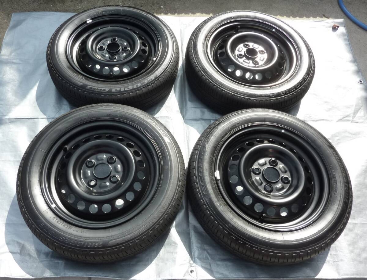 【やや傷や汚れあり】ムーブキャンバス LA850S 純正タイヤホイール4本セット 走行1300km時外し 北九州市よりの落札情報詳細 - ヤフオク落札価格検索 オークフリー