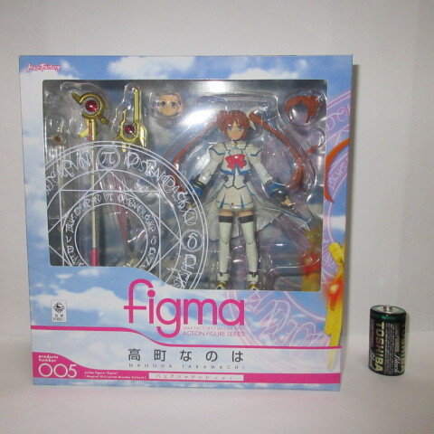 【目立った傷や汚れなし】figma フィグマ 005 高町なのは バリアジャケットver. アニメ 魔法少女リリカルなのはStrikerS グッドスマイルカンパニー フィギュアの落札情報詳細 ...