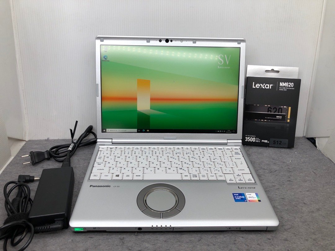 【やや傷や汚れあり】【Panasonic】Let'snote CF-SV1 Corei7-1185G7 16GB SSD512GB NVMe Windows10Pro 12.1inch 中古 ...