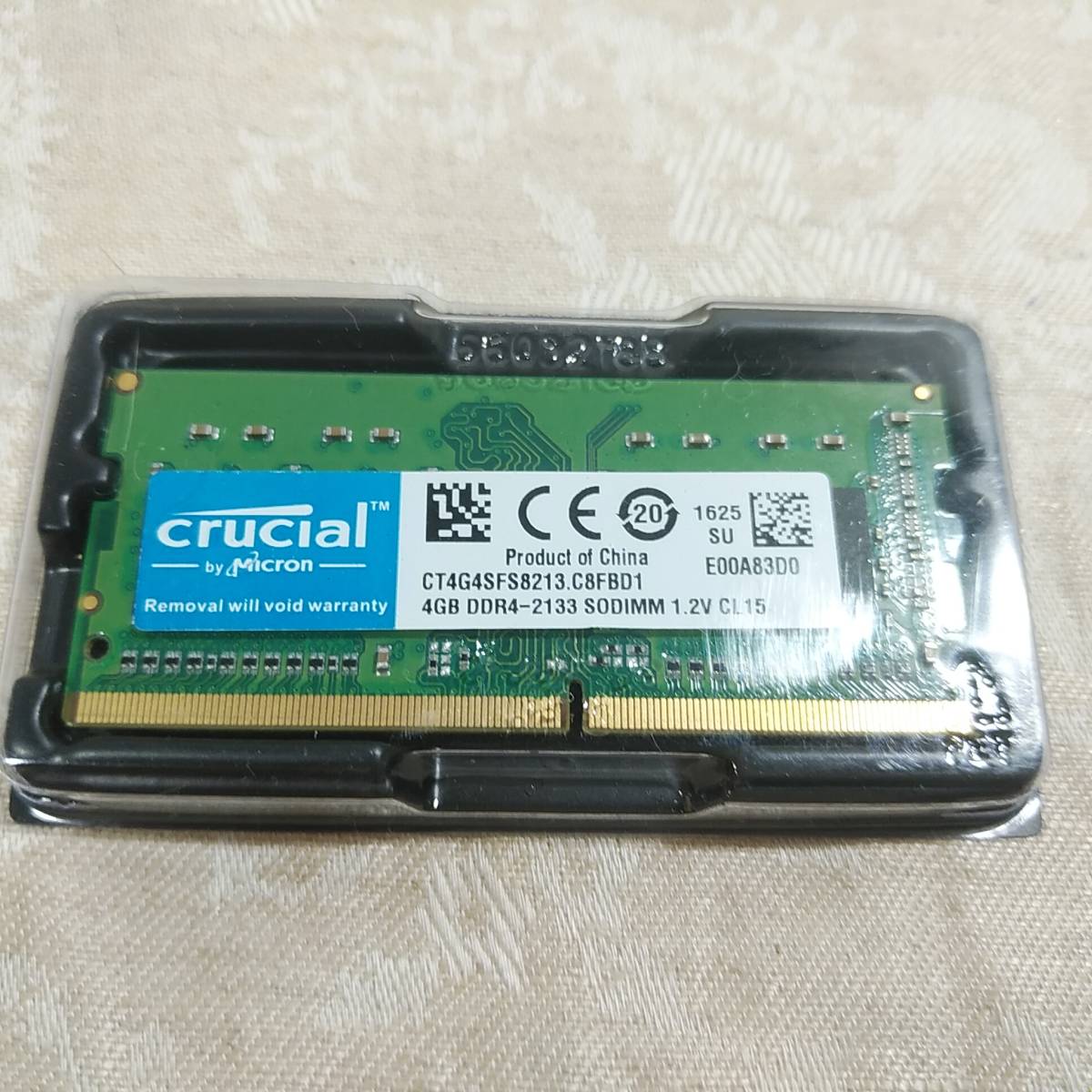 【未使用】新品Crucialクルーシャル 4GBメモリ DDR4 PC4-17000 2133MHz 260Pin ノートPC用 CL15 SODIMMラップトップメモリ 送料無料の落札情報 ...