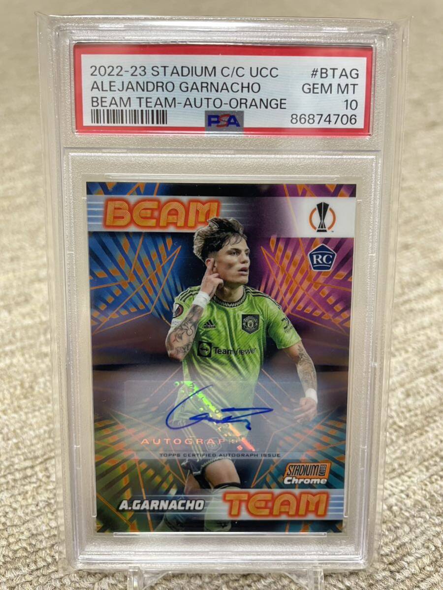 【目立った傷や汚れなし】【PSA10】2022-23 Topps STADIUM CLUB Chrome RC Alejandro ...