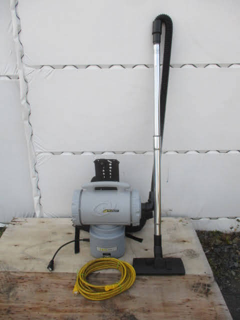 【傷や汚れあり】 蔵王産業 背負い式ドライバキュームクリーナー タイルバキューム ZAOH TAIL vac ProTeam 真空掃除機 業務 ...