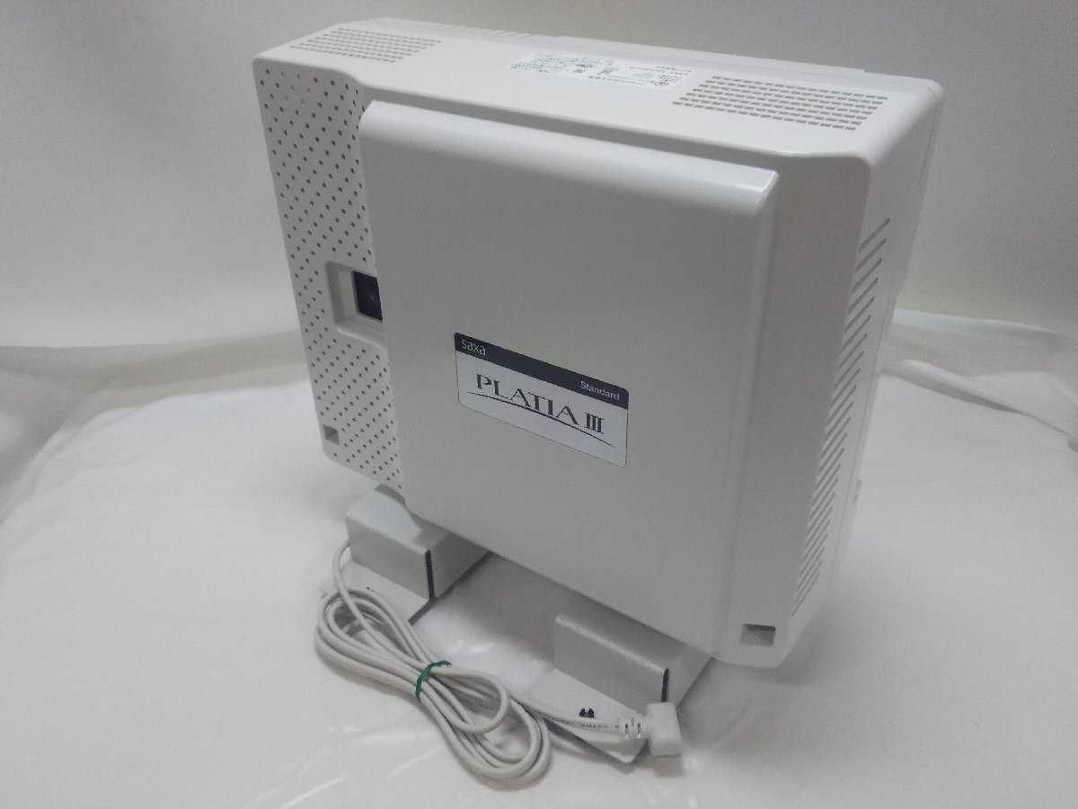 【目立った傷や汚れなし】中古 saxa ビジネスホン主装置☆2023年製 PLATIAⅢ【PT3000Std主装置】(BASE10-01A) スタンド付き Ver:10.06の落札情報詳細 ...