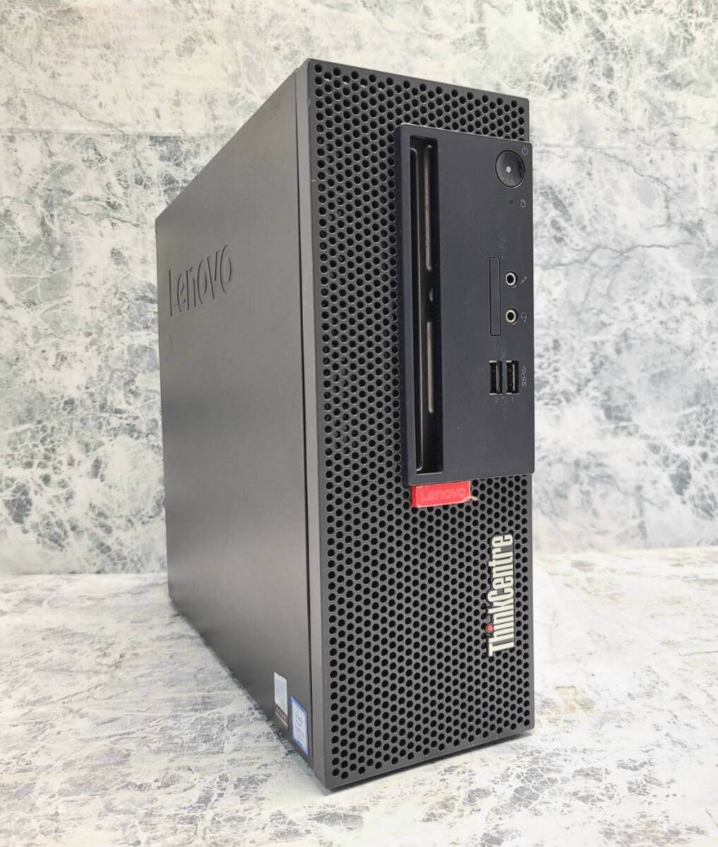 【やや傷や汚れあり】T3827 Lenovo ThinkCentre M710e Core i5-7400 3.00GHz 第7世代 メモリー8GB HDD500GB Windows11 ...