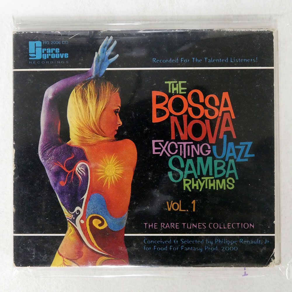 【傷や汚れあり】デジパック VA/BOSSA NOVA EXCITING JAZZ SAMBA RHYTHMS - VOL. 1/RARE GROOVE RECORDINGS RG2006CD ...
