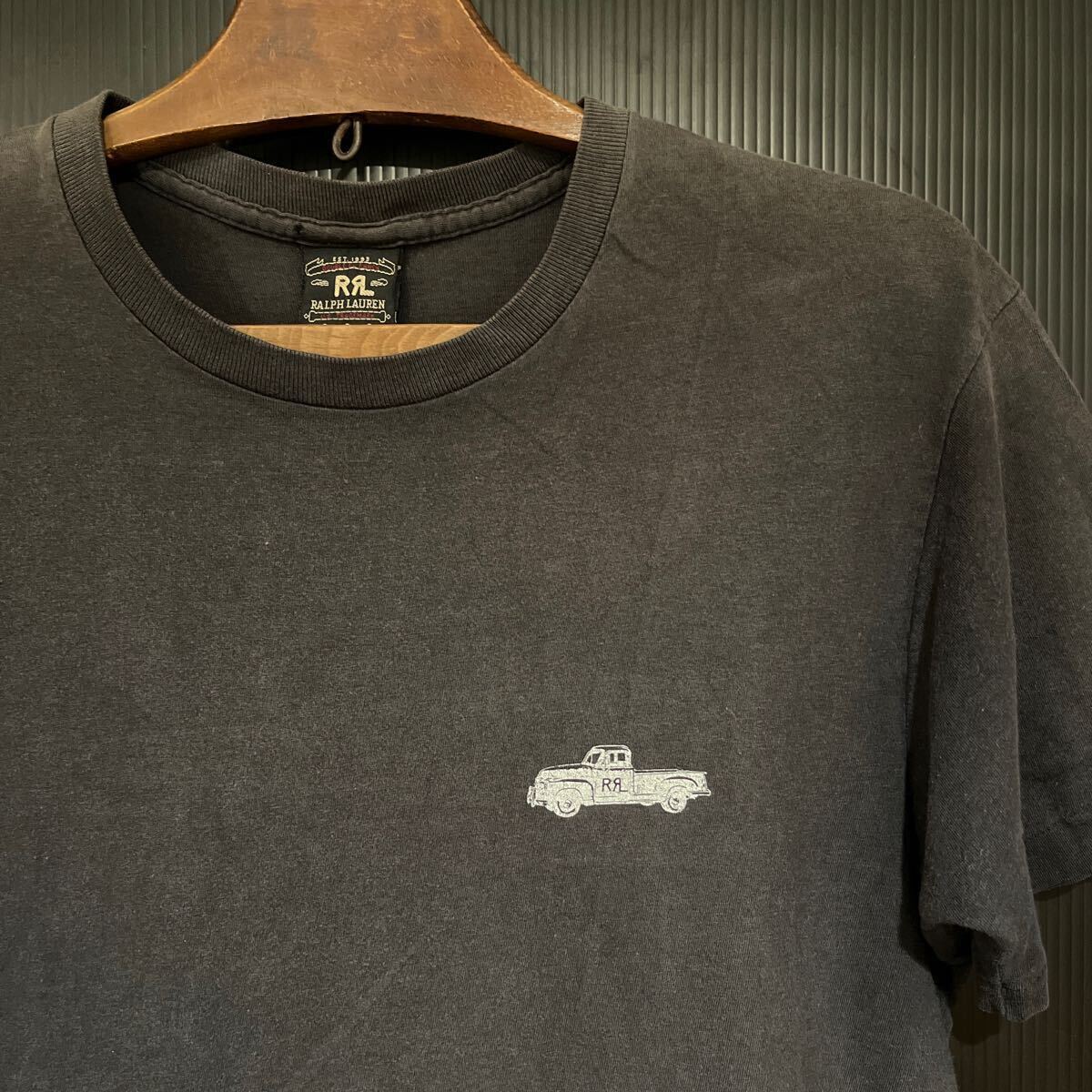 【やや傷や汚れあり】90's RRL ダブルアールエル ラルフローレン 半袖Tシャツ 黒ブラックTシャツ アメリカ製 USA ピックアップトラック ヴィンテージ S/101の落札情報詳細 ...