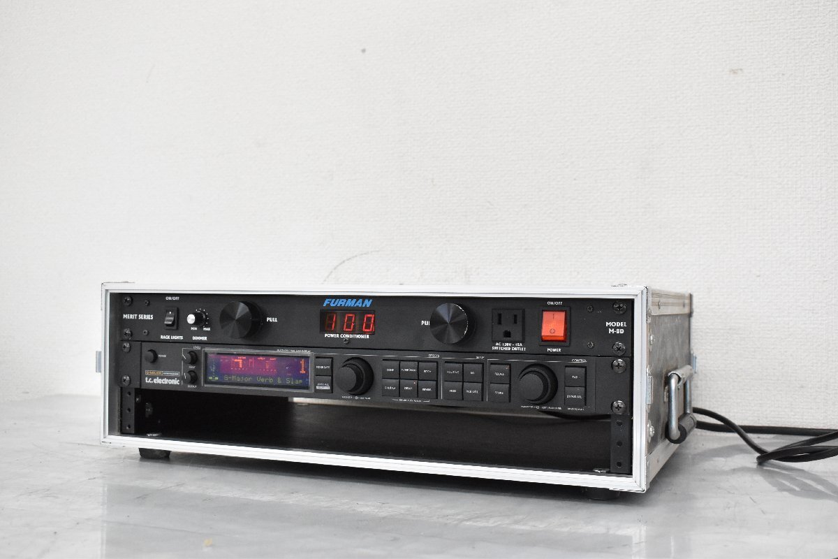 【傷や汚れあり】2789 現状品 Furman M 8d ファーマン パワーコンディショナー Tc Electronic Man004