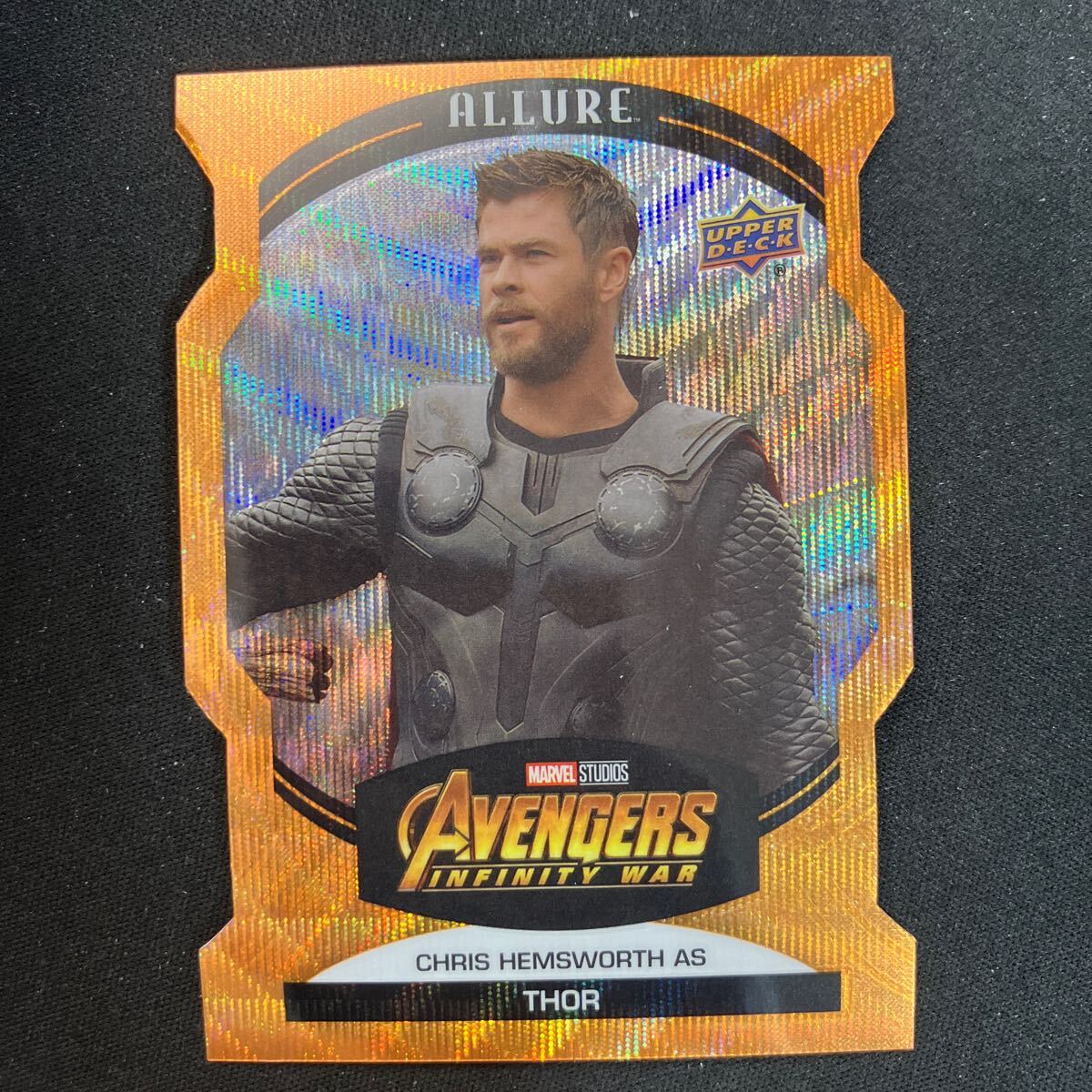 【目立った傷や汚れなし】2022 Upper Deck Marvel Allure Avengers Chris Hemsworth Thor ...