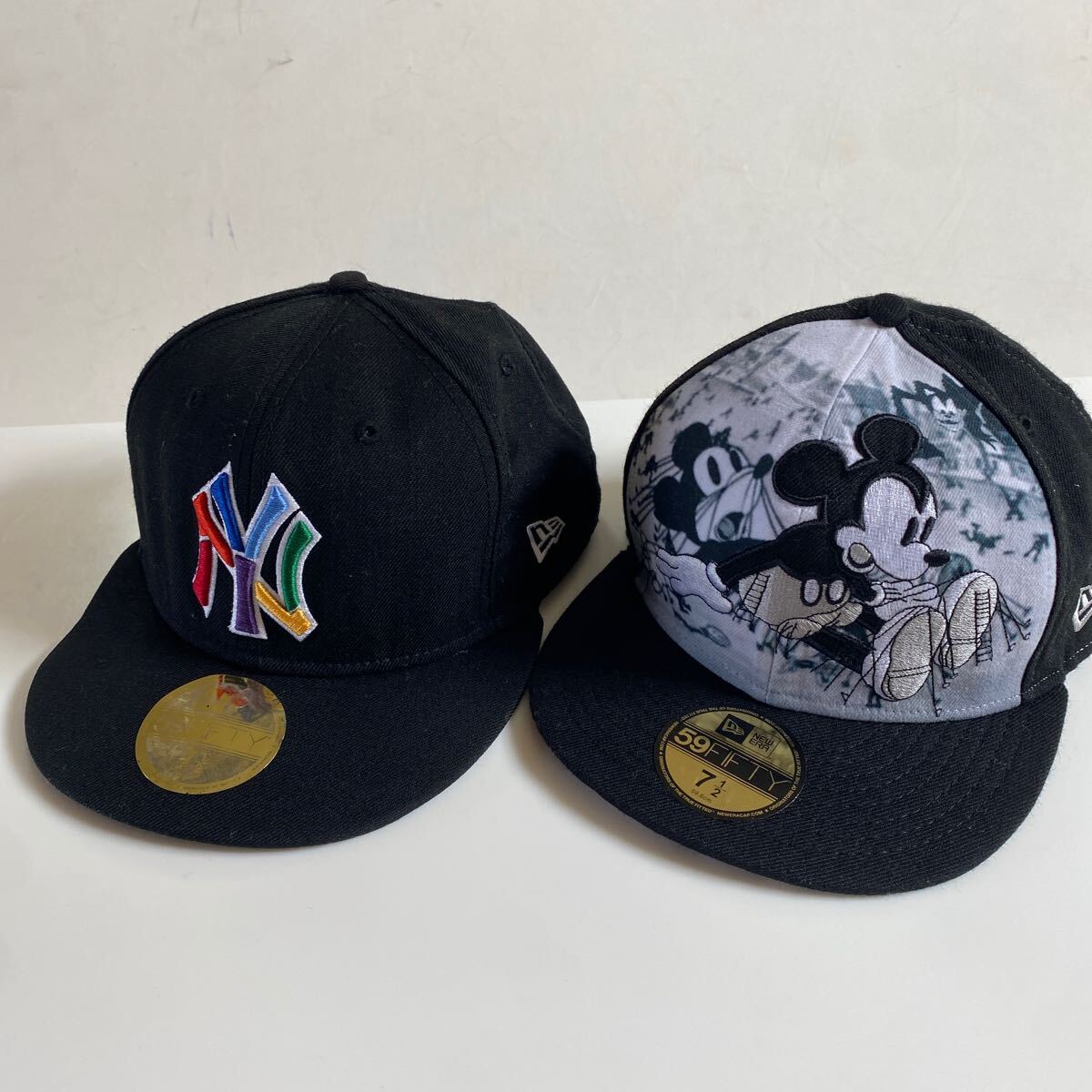 【やや傷や汚れあり】NEW ERA×Disney/ニューエラ×ディズニー Mickey mouse/ミッキーマウス キャップ /000の落札 ...