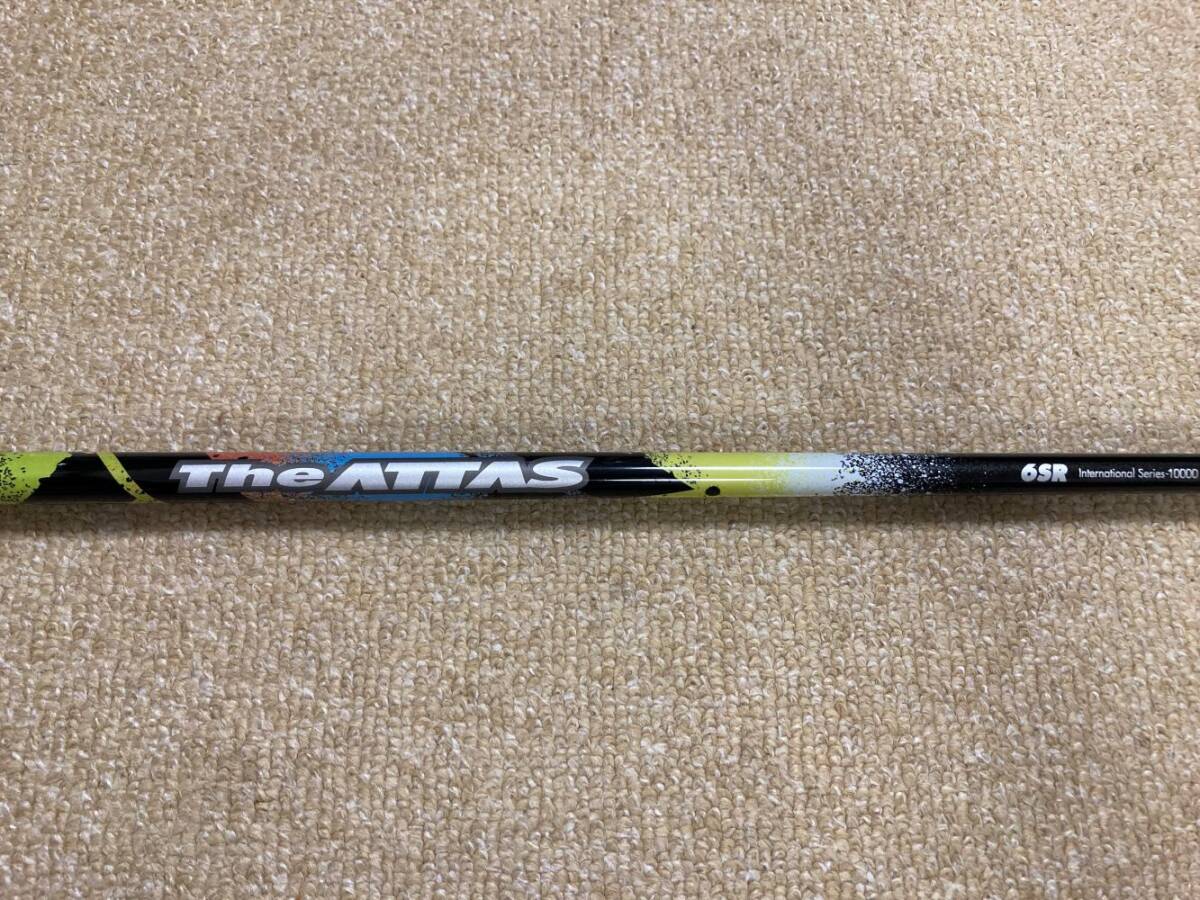 【目立った傷や汚れなし】美品 The ATTAS USTマミヤ 6SR ドライバーシャフト 1W キャロウェイ スリーブ付き エピック ローグ ...