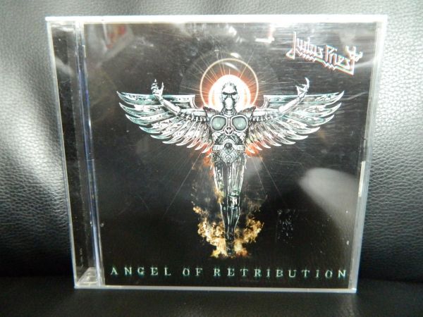 【目立った傷や汚れなし】(61) JUDAS PRIEST / ANGEL OF RETRIBUTION 日本盤 DVD付 CDケース傷あり ...