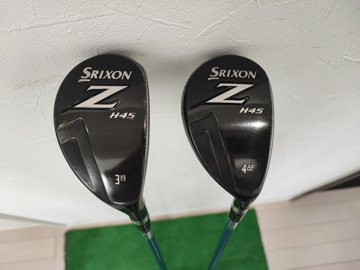 【傷や汚れあり】 中古/2本セット/SRIXON スリクソン Z H45 ユーティリティセット/3H 4H/Miyazaki BLUE 7S カーボン/フレックスSの落札情報詳細 - ヤフオク ...
