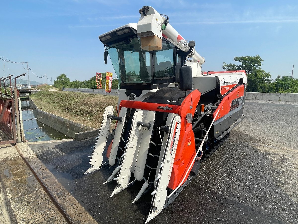 【全体的に状態が悪い】 岡山発 クボタ コンバイン AR52 4条刈 52馬力 キャビン 中古 農機具 あぐり家の落札情報詳細 - ヤフオク ...