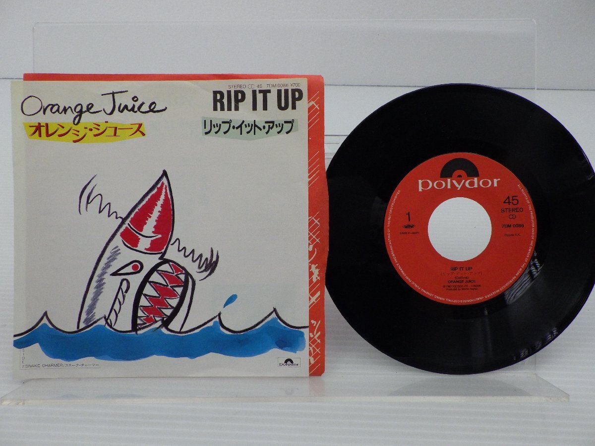 【やや傷や汚れあり】Orange Juice 「Rip It Up」EP（7インチ）/Polydor(7DM 0086)/洋楽ポップスの落札 ...