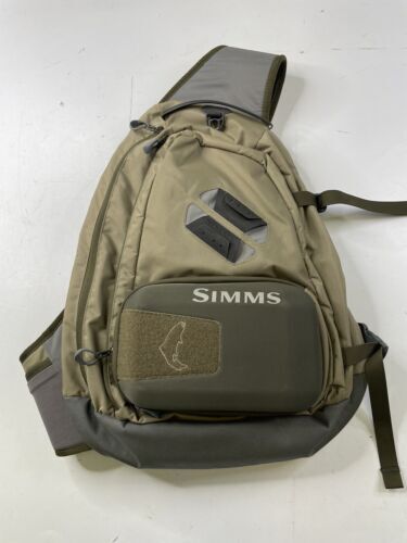 【やや傷や汚れあり】Simms Headwaters Sling Pack Fly Fishing Backpack Tackle Bag ...