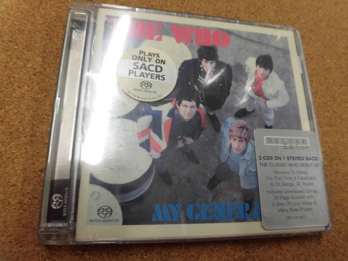 【目立った傷や汚れなし】(SUPER AUDIO CD) （未開封）THE WHO/MY GENERATION DELUXE EDITIONの ...