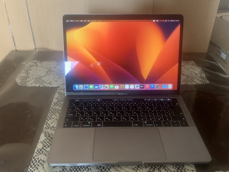 【目立った傷や汚れなし】極美品 Apple MacBook Pro Retina A1989 2019 モデル Core i5 2.4GHz/13.3インチ/Win10 Pro/16GB ...