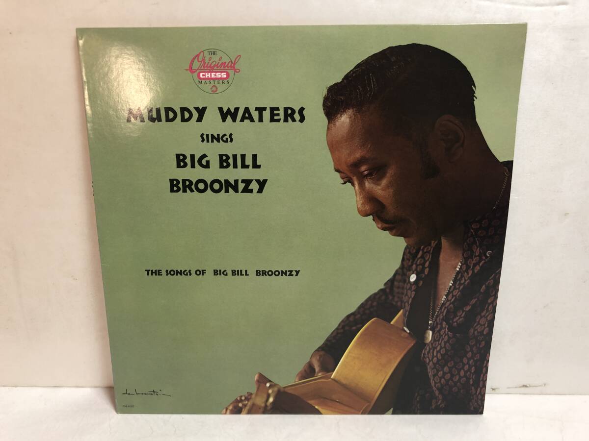 【目立った傷や汚れなし】40616S 美盤 輸入盤 12inch LP★MUDDY WATERS SINGS BIG BILL BROONZY/THE SONGS OF BIG BILL ...