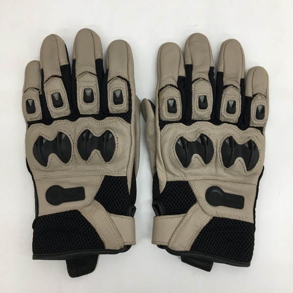 【やや傷や汚れあり】レッドバロン ROM ZEROS ゼロスグラブ2 レザー メッシュ 春夏用 スマホタッチ対応 バイカー Lサイズ サンドグレー バイク用手袋 N19112G の落札情報詳細 ...