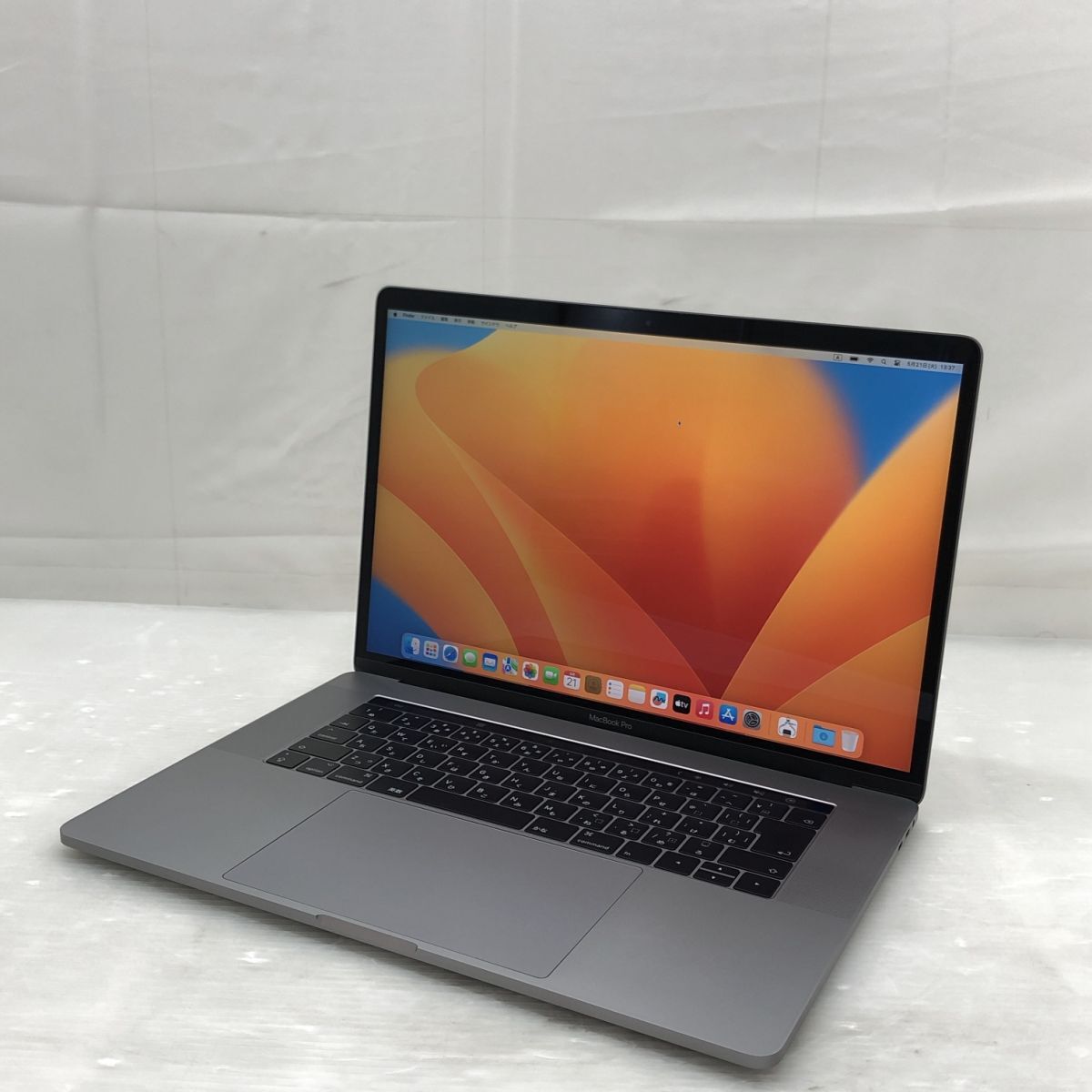 【やや傷や汚れあり】1円 Apple MacBook Pro (15-inch, 2017) A1707 Core i7-7820HQ メモリ16GB NVMe 512GB 15.4インチ ...
