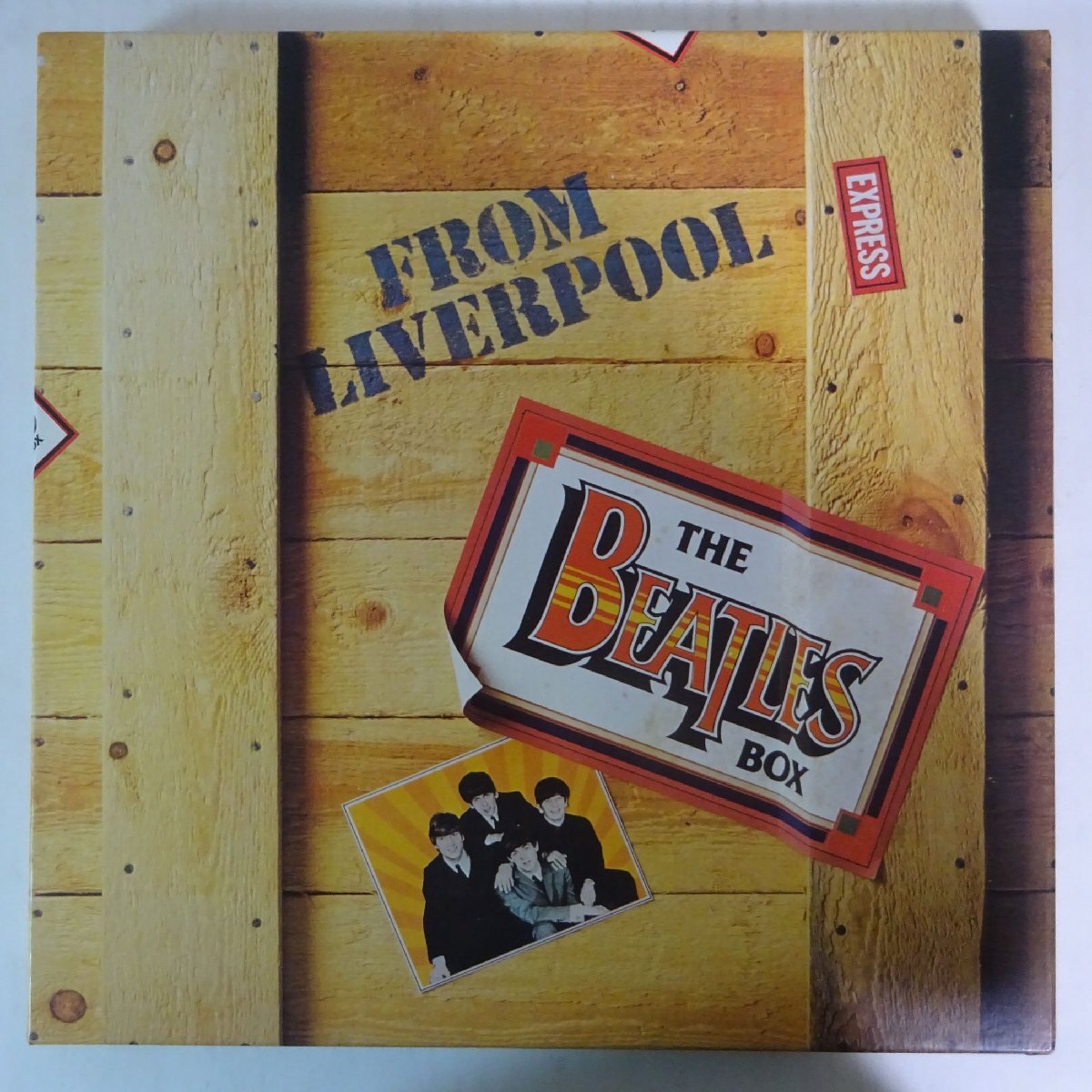 【やや傷や汚れあり】14032715;【UK盤/8LP/BOX】The Beatles / From Liverpool - The Beatles Box リヴァプールより愛を込めて ザ ...