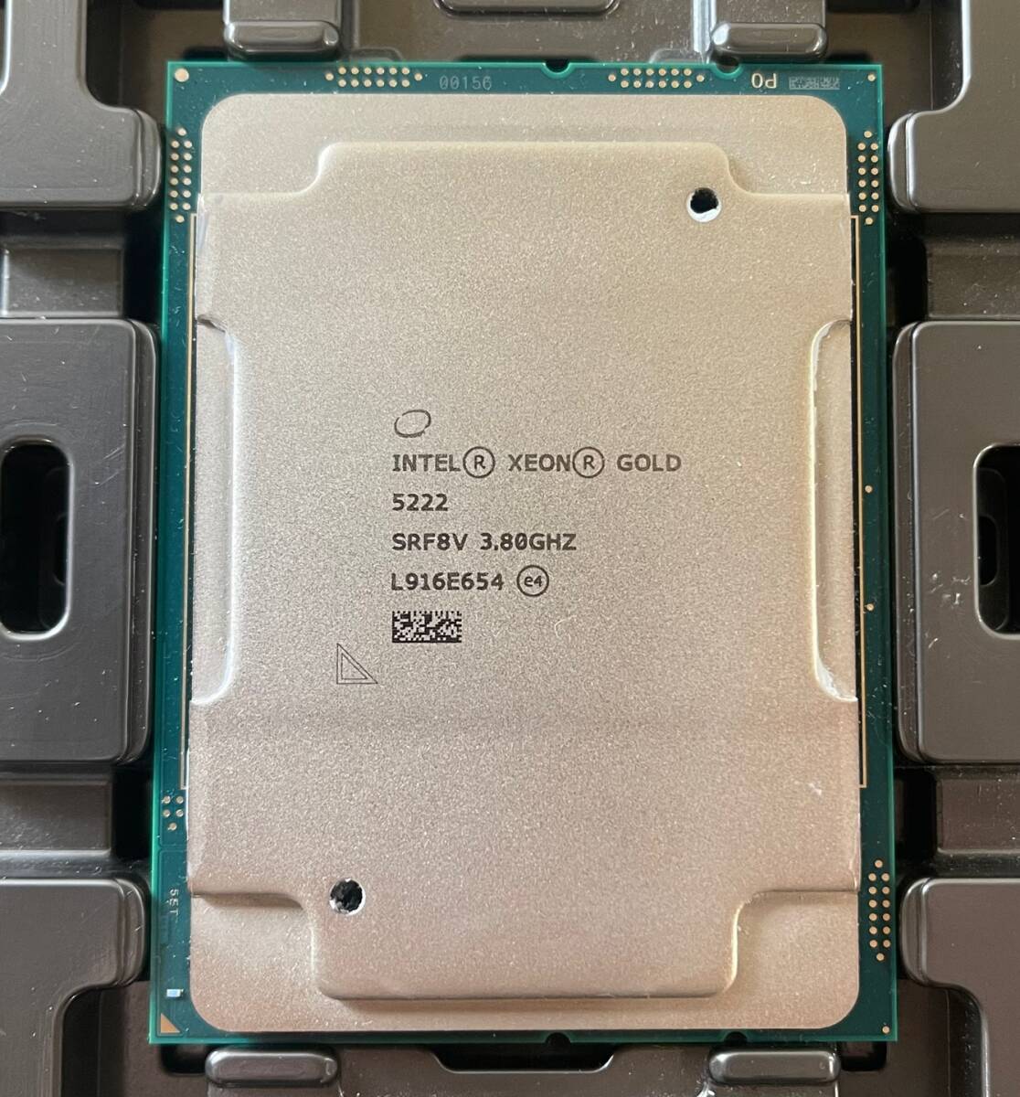 【目立った傷や汚れなし】Intel Xeon Gold 5222 4Core 3.80GHz SRF8V 16.5MB 105W FCLGA3647 CPU Processor 動作品の落札 ...
