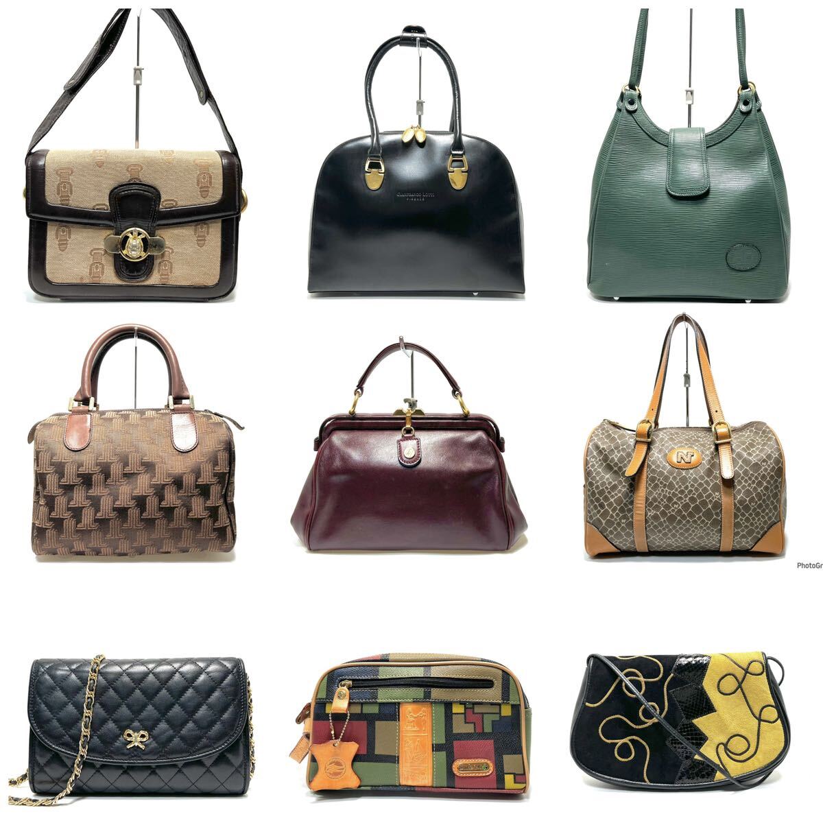 【やや傷や汚れあり】☆良品ー美品☆ GOLD PFEIL・kimijima・NINA RICCI・・double fish ・LANVIN ...