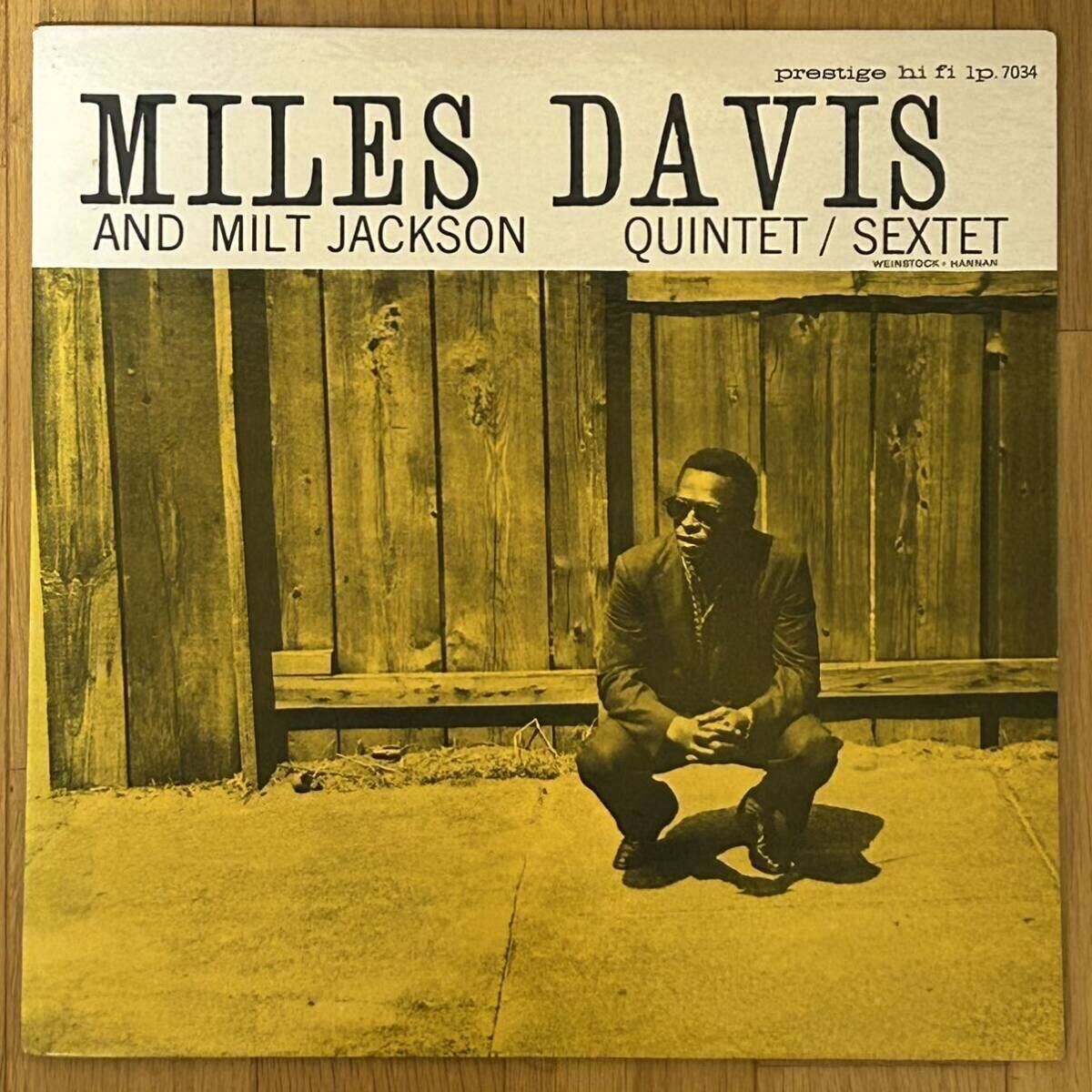 【目立った傷や汚れなし】【手書きRVG刻印あり】US Mono盤 黄色NJラベル Quintet / Sextet / Miles Davis ...