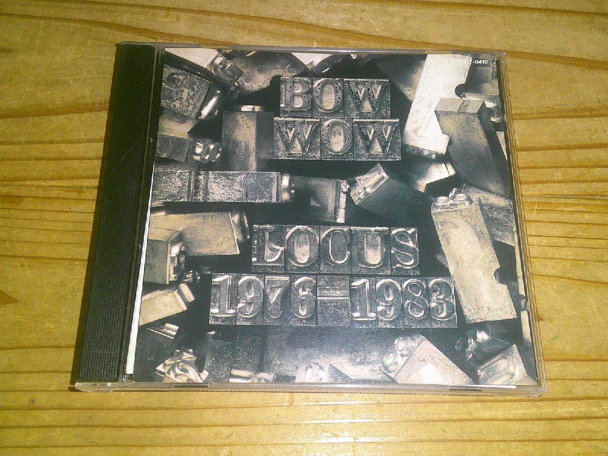 【目立った傷や汚れなし】 即決！CD：BOW WOW LOCUS 1976-1983 バウ・ワウ ベスト16曲の落札情報詳細 - Yahoo ...