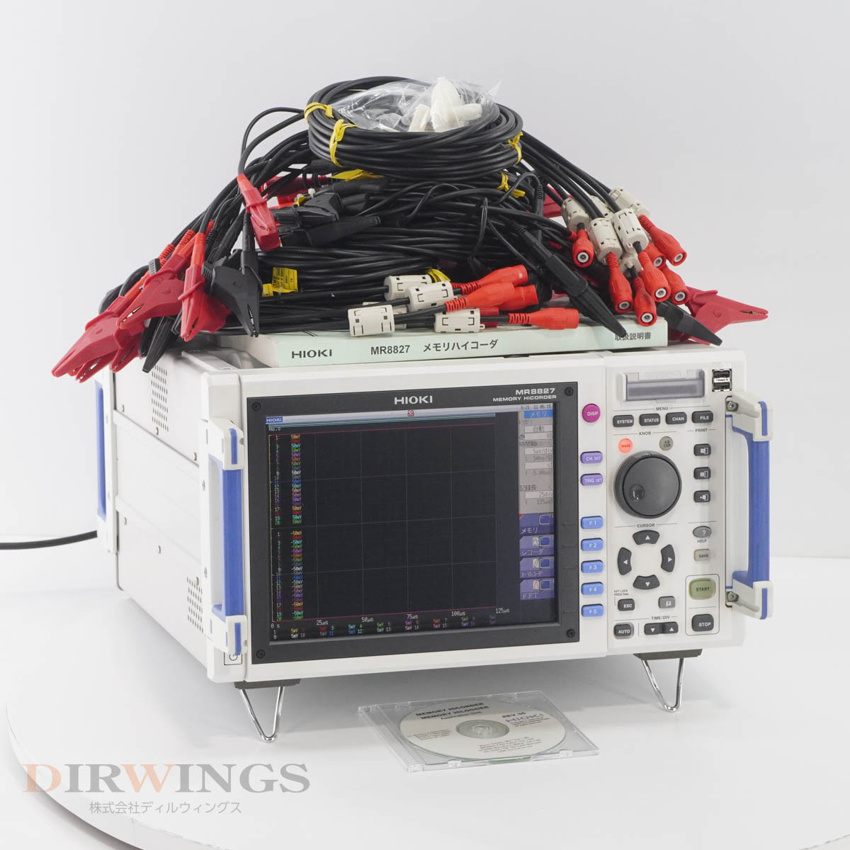【やや傷や汚れあり】[JB] 保証なし MR8827 HIOKI MEMORY HiCORDER 8966*16 L9197 日置 メモリハイ ...