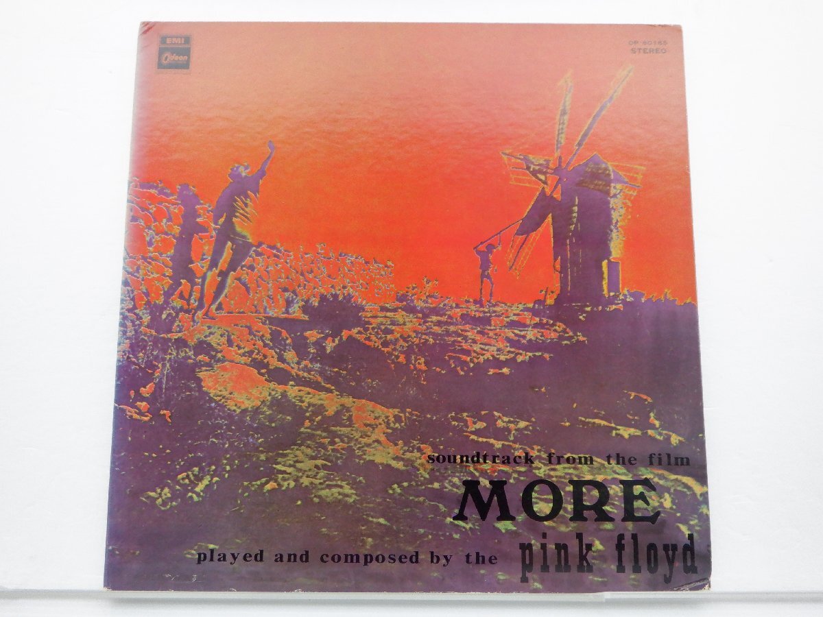 【やや傷や汚れあり】Pink Floyd(ピンク・フロイド)「Soundtrack From The Film More(モア)」LP（12インチ）/Odeon(OP-80165)/洋楽ロック ...