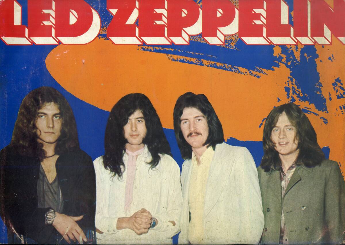 【傷や汚れあり】J00016792/☆コンサートパンフ/レッド・ツェッペリン「Led Zeppelin Japan Tour / A ...