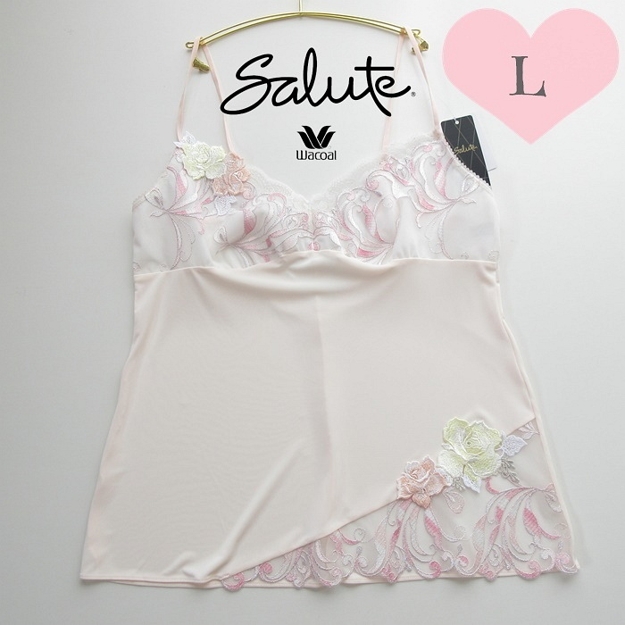 【未使用】新品タグ付き ワコール サルート 66G キャミソール CTJ266 Lサイズ 淡いピンク系の落札情報詳細 - Yahoo!オークション落札価格検索 オークフリー