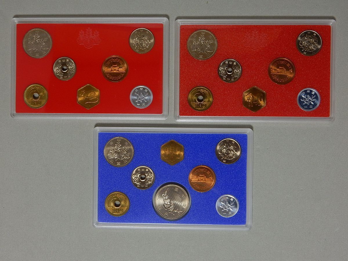 【未使用】貨幣セット 昭和59年/60年/61年/62年/63年 平成元年/2年/3年/4年/5年/6年 13点セット 総額面11158円の落札情報詳細 - Yahoo!オークション落札価格 ...