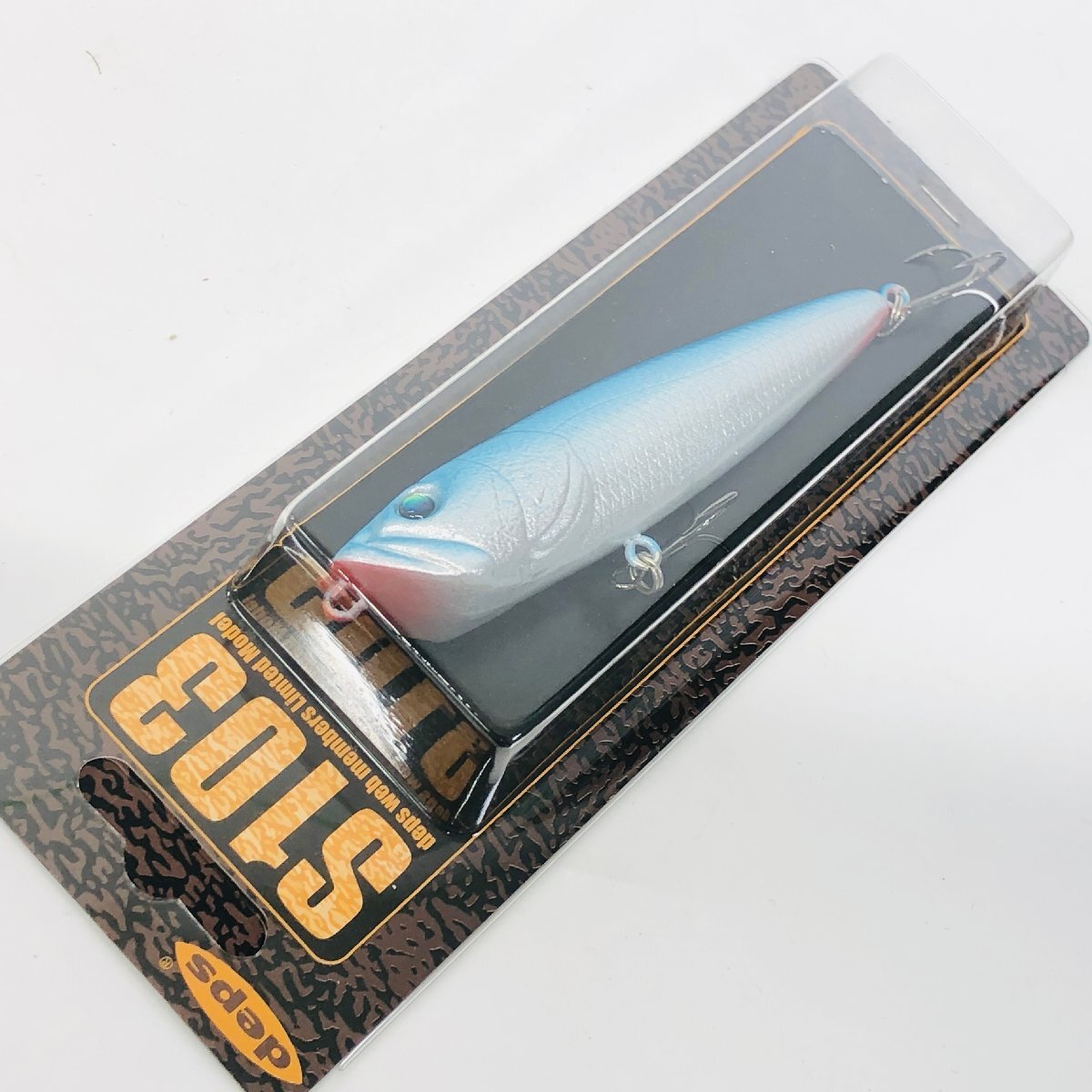 【未使用】K DP29 デプス S103 メンバーズリミテッド ＃ブルーバックグリッター | deps S103 バス釣り レア ルアー ペンシルベイト トップウォーターの落札情報詳細 ...