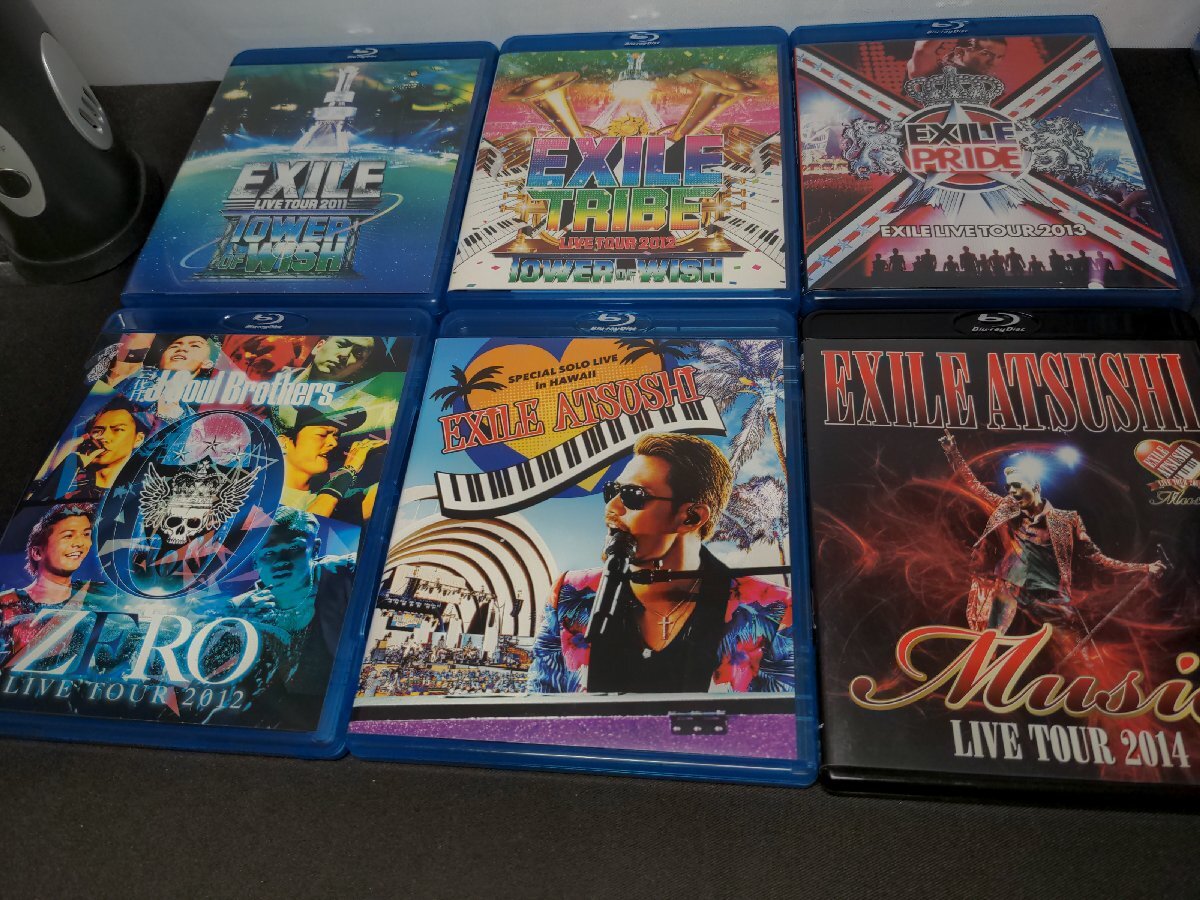【やや傷や汚れあり】セル版 Blu-ray EXILE LIVE TOUR 2011 + 2012 + 2013 + ATSUSHI 2014+ SOLO LIVE in HAWAII ...