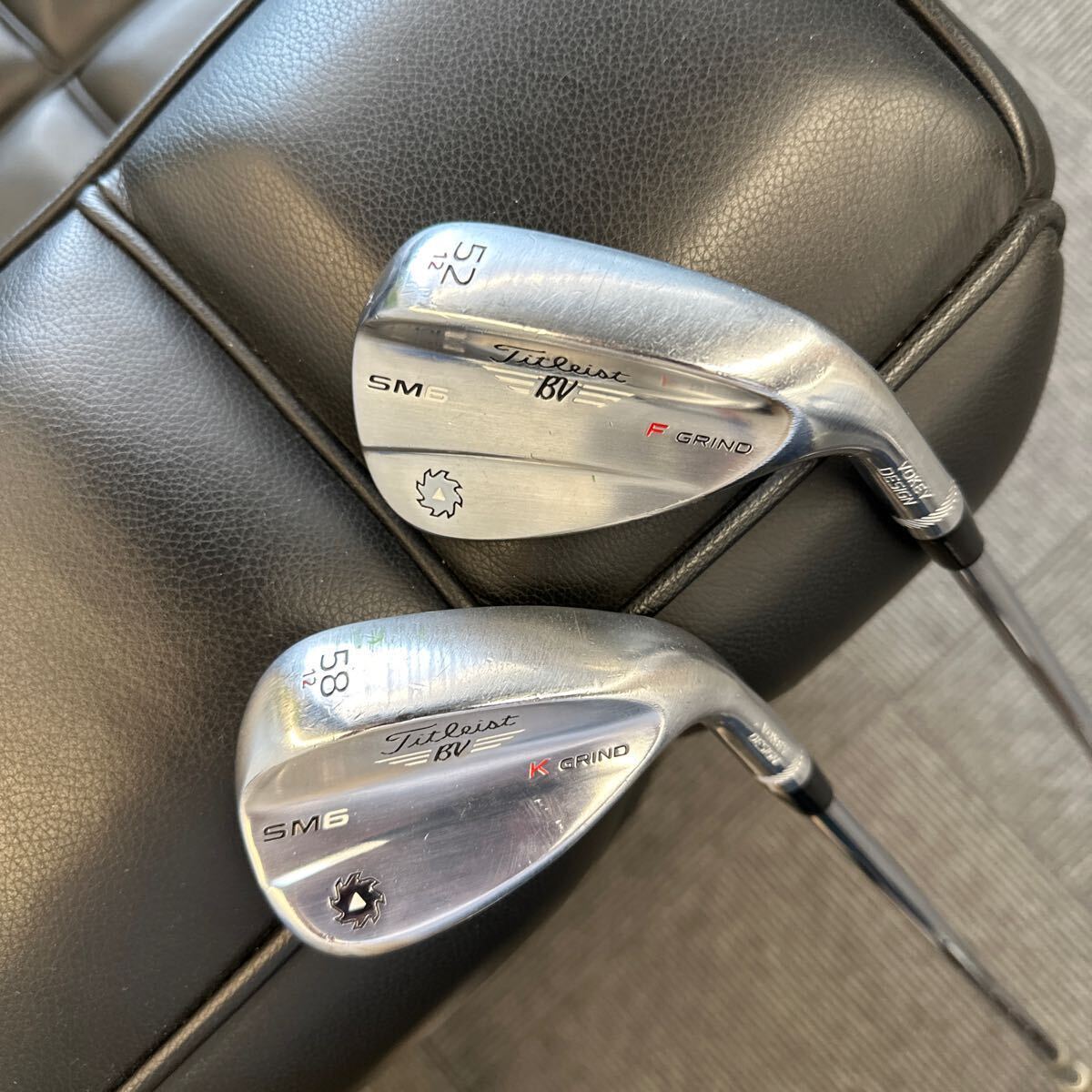 【傷や汚れあり】1円スタート タイトリスト ボーケイSM6 52°58°2本セット シャフトDG S200の落札情報詳細 - ヤフオク落札価格検索 オークフリー