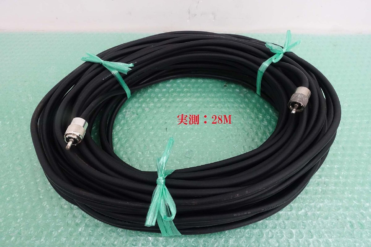 【やや傷や汚れあり】5D-FB 【FUKJIKURA】 全長：実測28M 撤去品 MP-MP 同軸ケーブル 現状渡し品の落札情報詳細 ...