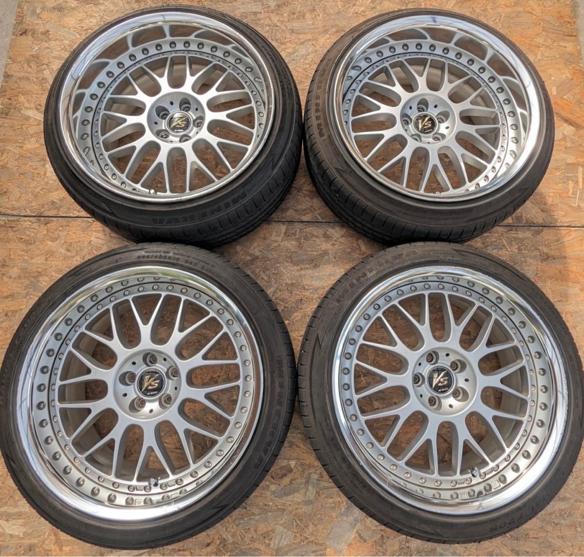 【やや傷や汚れあり】【希少！】WORK VS-XX ワーク 18インチ 9J＋23 10J＋7 PCD100 5穴 5H 深リム プリウス 86 ZN6 BRZ インプレッサ レガシィ ...