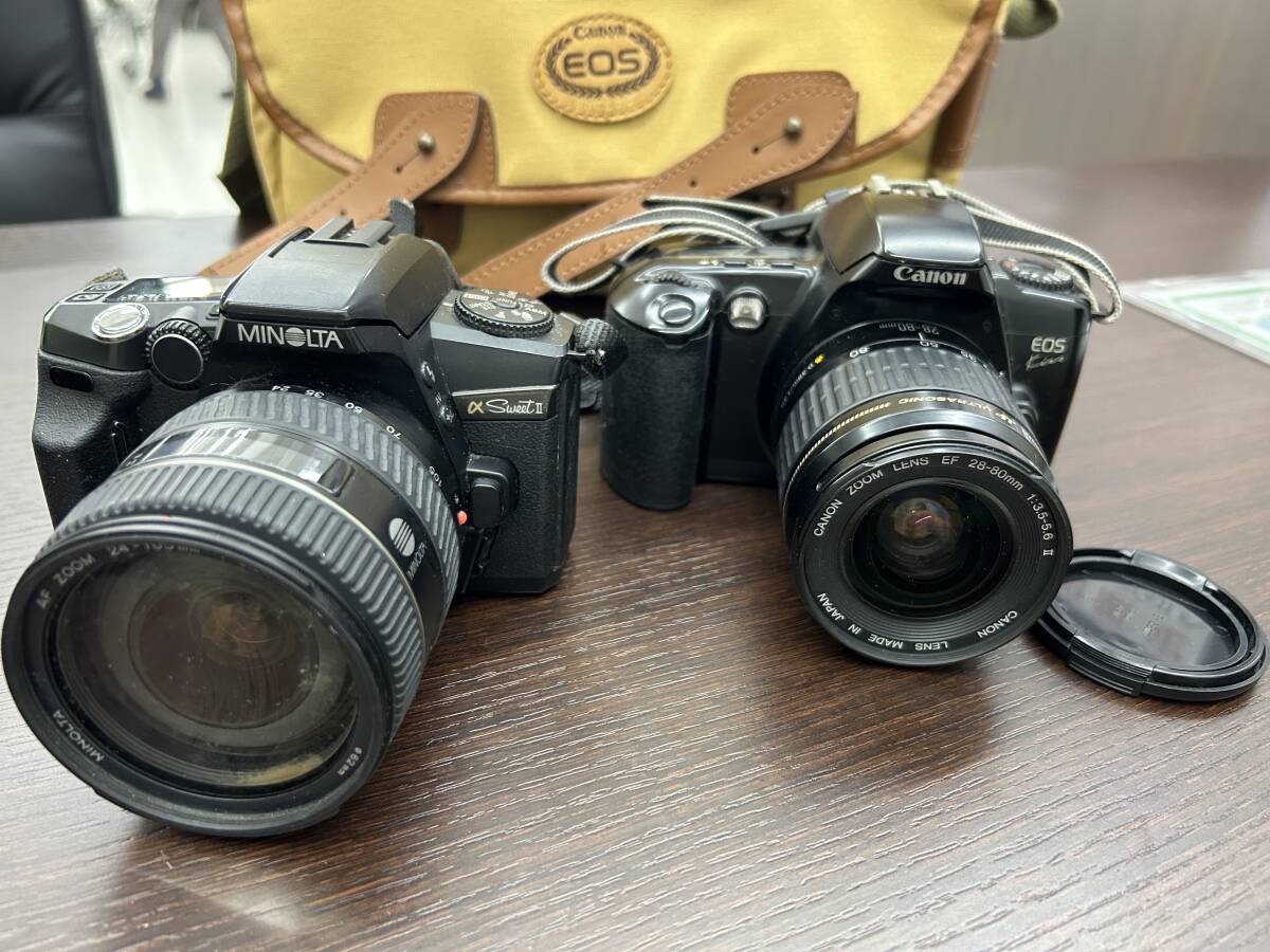 【全体的に状態が悪い】#7251A 【カメラおまとめ】 ☆カメラ ☆レンズ ☆Canon ☆KONICA ☆FUJIFILM ☆MINOLTA ☆いろいろ ☆ジャンク品 ☆カメラバッグの落札 ...