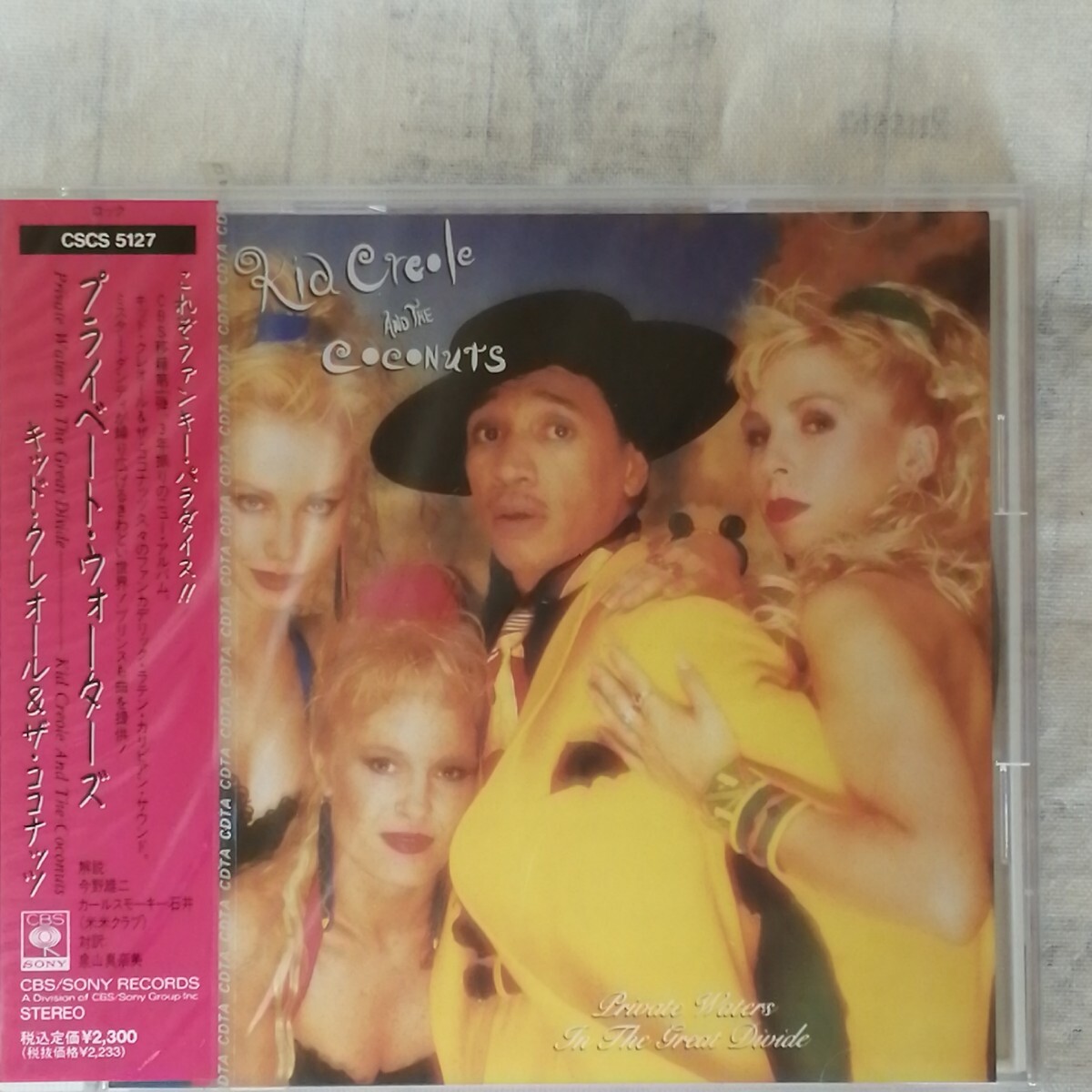 【未使用】D08 中古CD 未開封品 キッドクレオール&ザココナッツ プライベートウォーターズ CSCS5217 KID CREOLE AND THE COCONUTSの落札情報詳細 ...