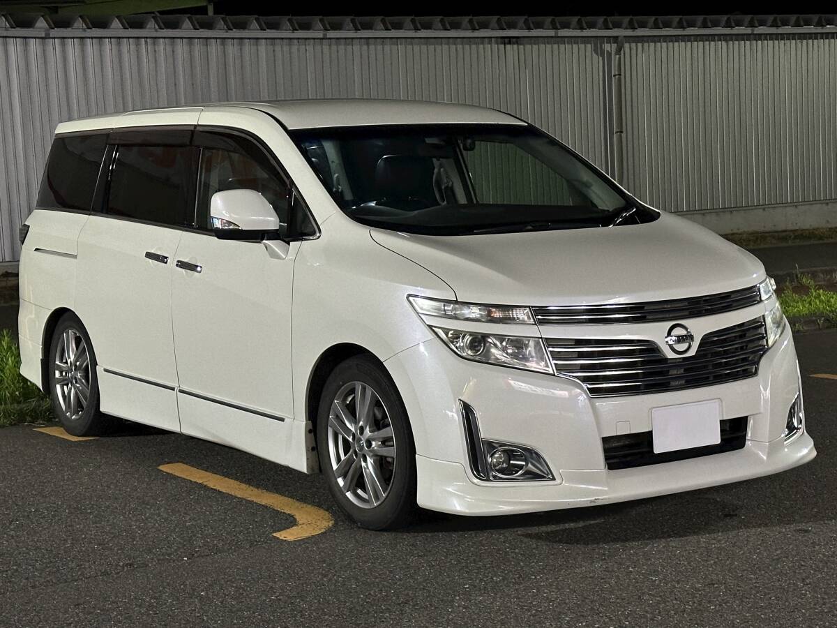 【走行距離 212,000 km】全てコミコミ 日産 エルグランド 250 ハイウェイスター E52 ローダウン エアロ フリップダウン 8人乗 交換箇所多数 車検有 乗って帰れますの落札情報 ...