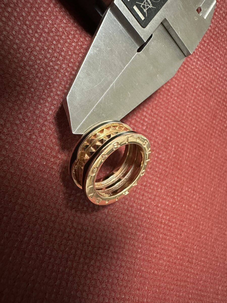 【傷や汚れあり】ブルガリ BVLGARI B-zero.1 ビーゼロワン リング 本物保証 重量10g 海外サイズ49 日本サイズ9号 AU750 k18 金製品 ゴールド資産の落札情報詳細 ...