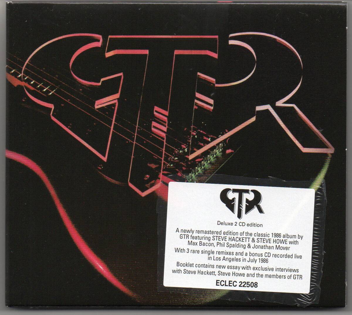 【目立った傷や汚れなし】GTR／GTR、2枚組CD（輸入盤）、デジパック仕様、ボーナストラック3曲、2枚目のCDは1986年のLIVE ...