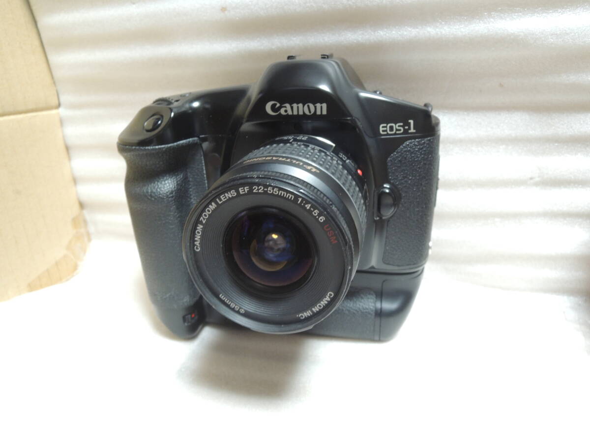 【目立った傷や汚れなし】☆Canon キャノン☆① EOS-1 PB-E1 EF 22-55mmレンズ付ボディの落札情報詳細 - Yahoo!オークション落札価格検索 オークフリー