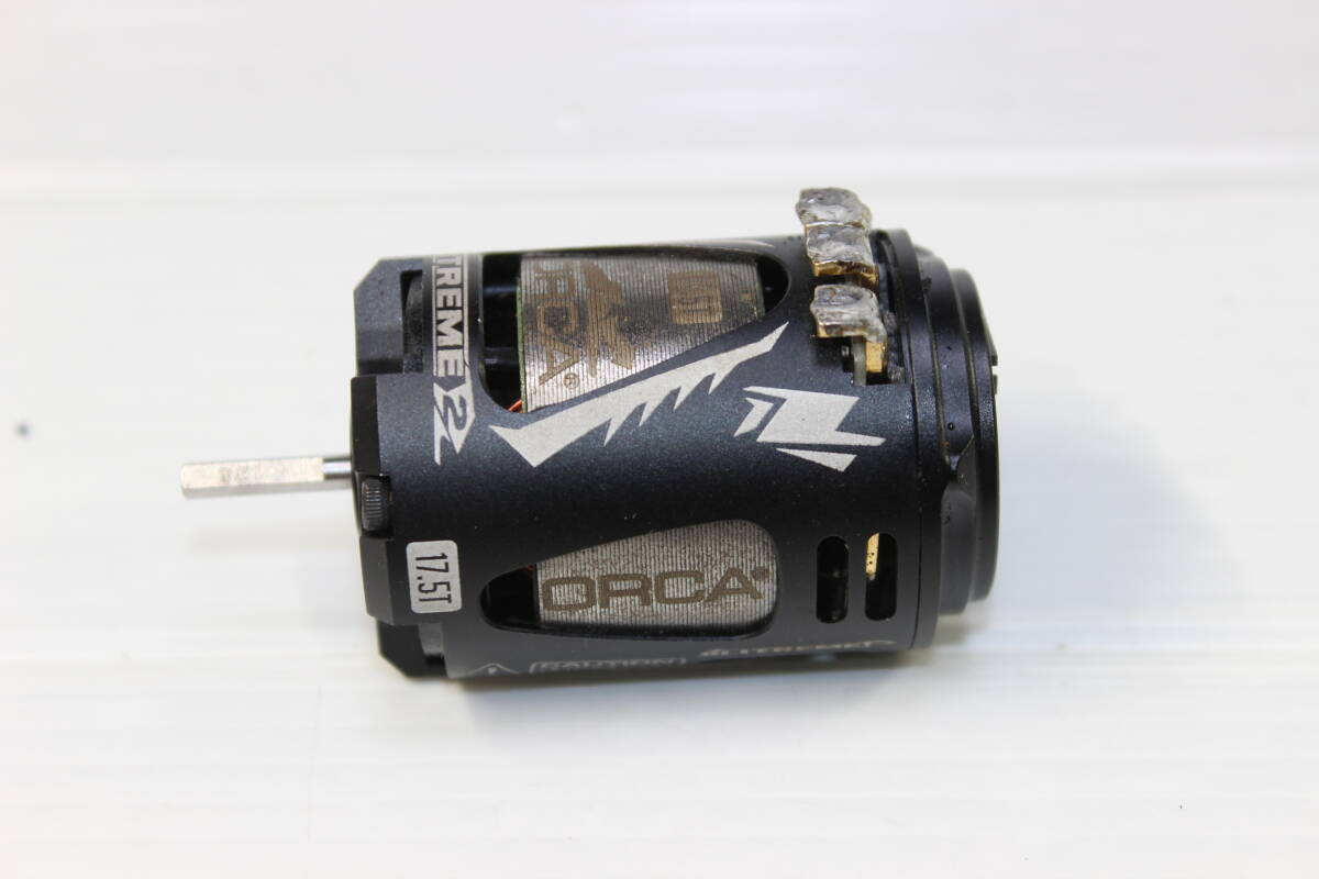 【傷や汚れあり】ORCAブラシレスモーター17.5T AXONtc10schumacherMi9京商フタバKOタミヤTRF421サンワXrayX4Muchmore無限MTC2RヨコモMS1 ...