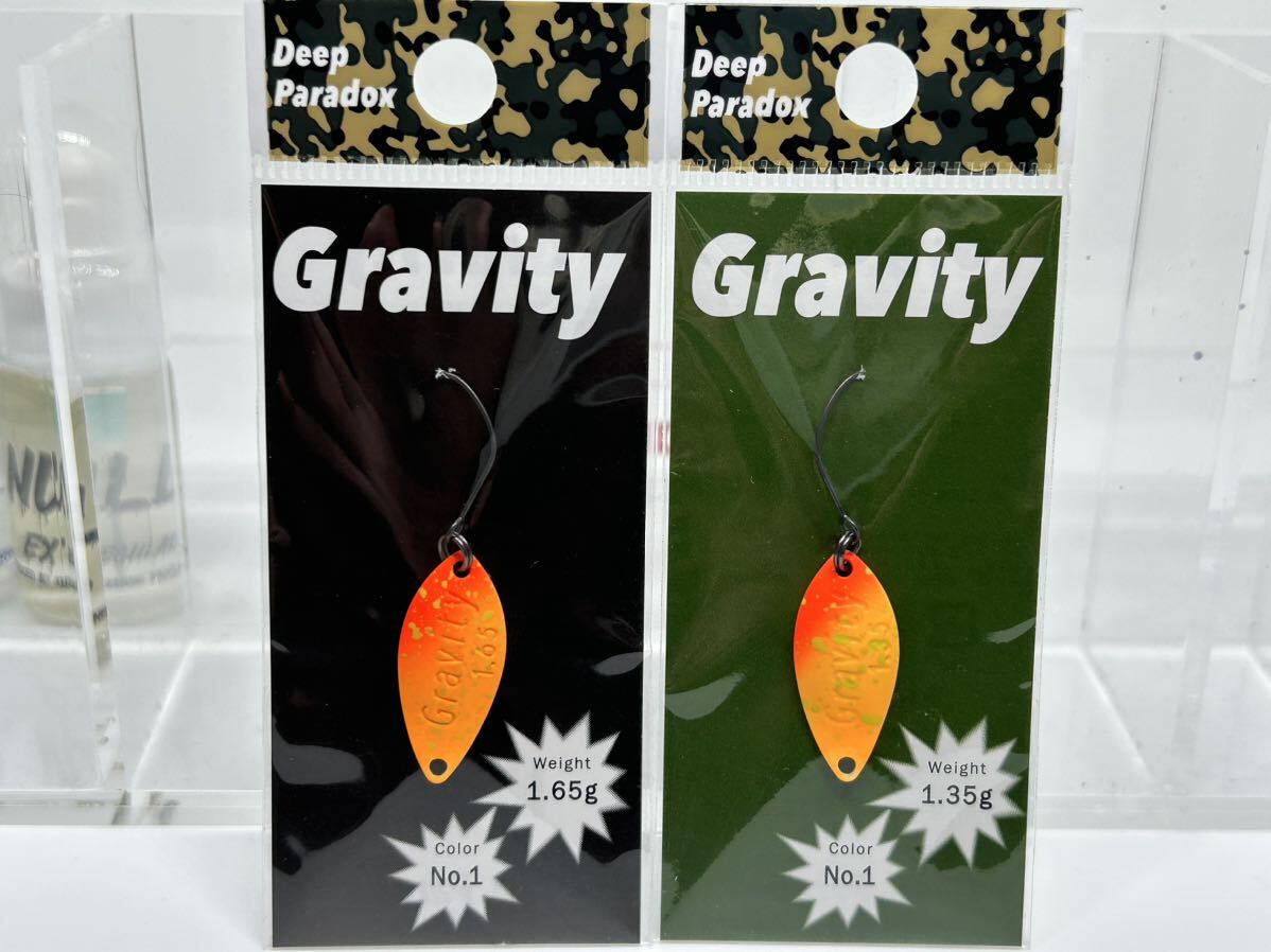 【未使用】【ストック放流】Deep Paradox Gravity ディープパラドックス グラビティ 1.35g 1.65g 炎ファースト 2枚セット 【未開封】の落札情報詳細 - Yahoo ...