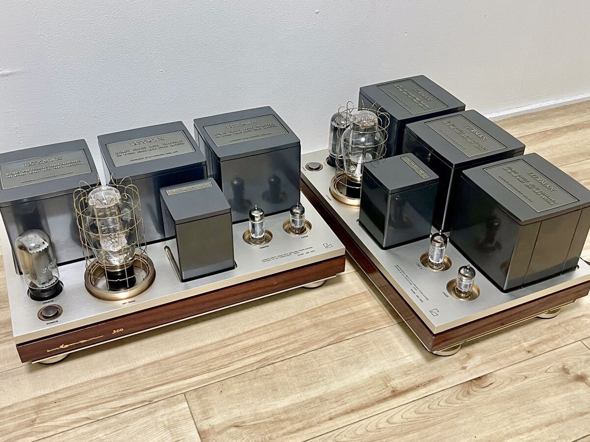 【目立った傷や汚れなし】ビンテージ 名機 LUXMAN ラックスマン MB-300 真空管 モノラルパワーアンプペアの落札情報詳細 ...