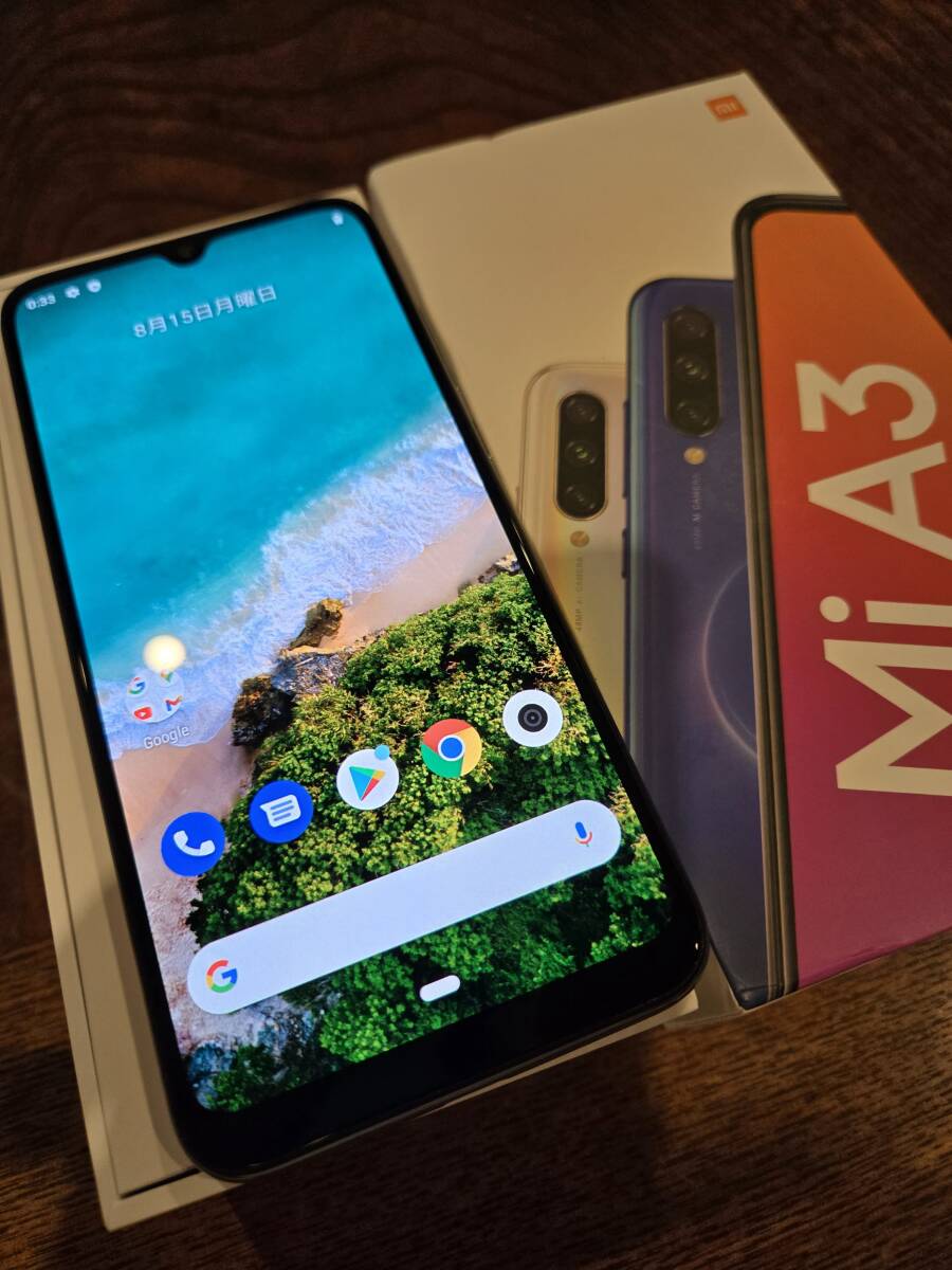 【やや傷や汚れあり】Xiaomi Android One A3 2台セット（ホワイト系、ブルー系） 1円スタートの落札情報詳細 - Yahoo!オークション落札価格検索 オークフリー